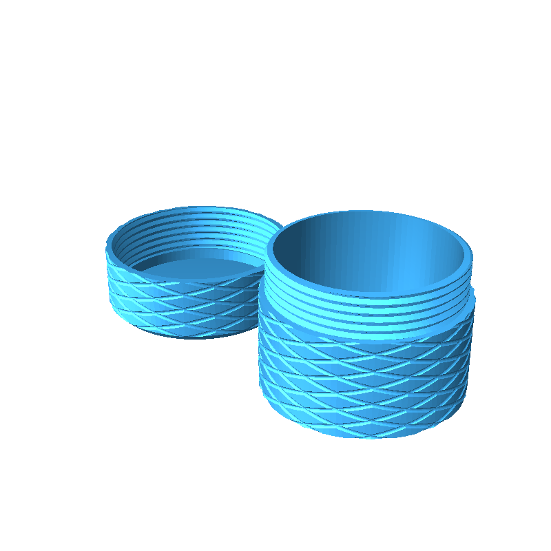 This 3D printed container with a lid is truly wonderful! It’s perfect ...