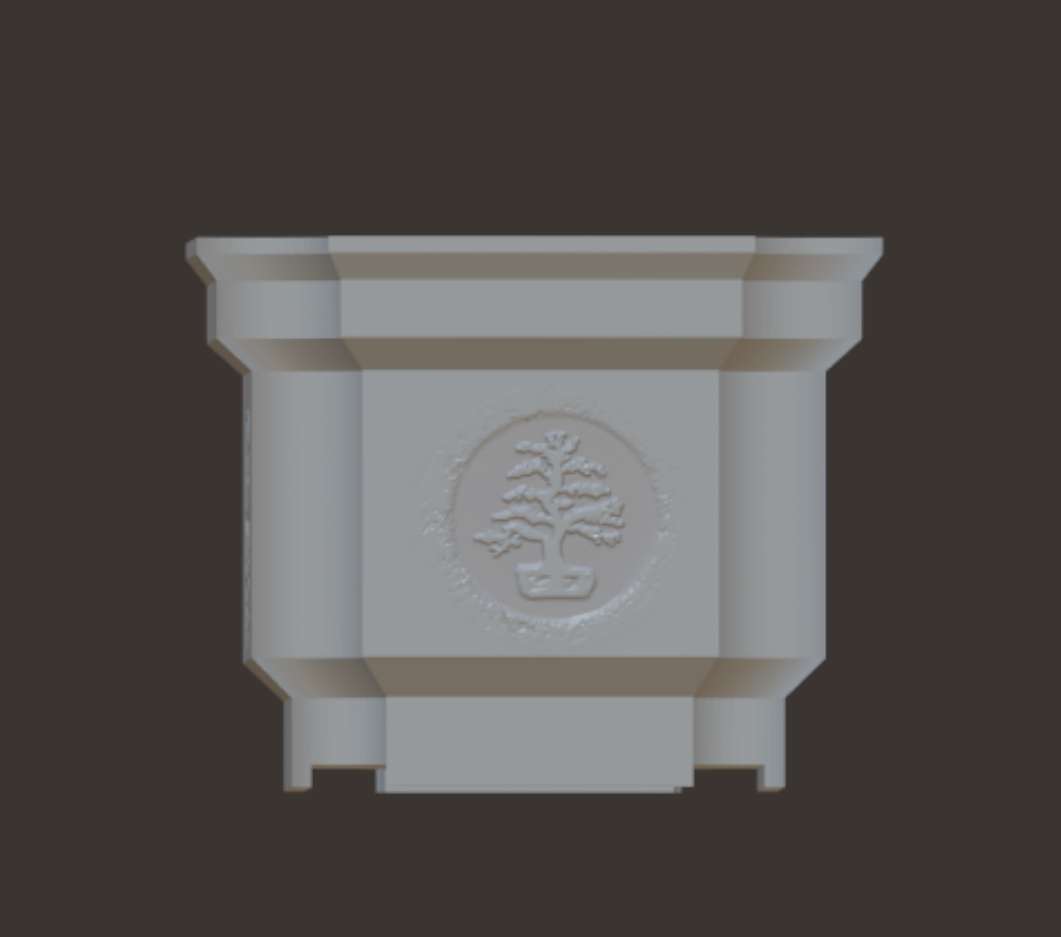 bonsai pot | 3D modeller indir | Creality Bulutu