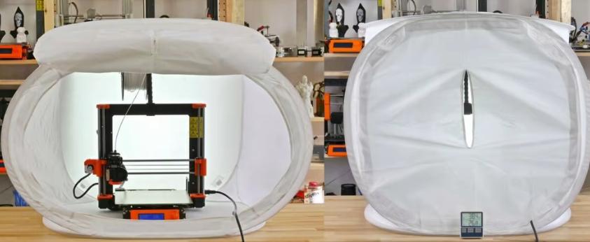 How to DIY 3D printer enclosures | cheap and easy solution