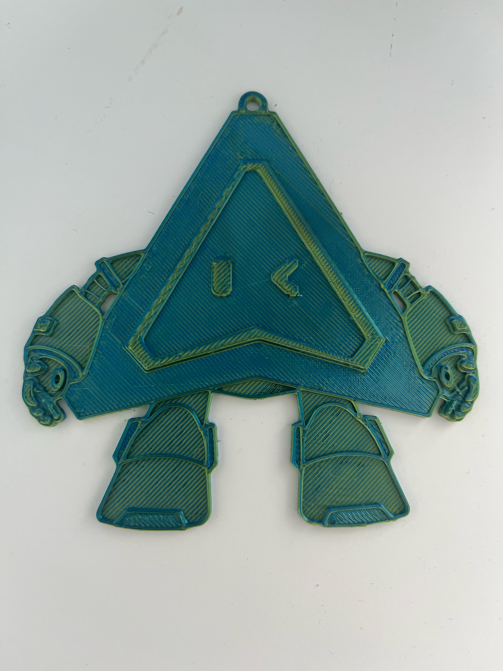 Mini maker in this Creality dual colour silk pla looks so cool ...