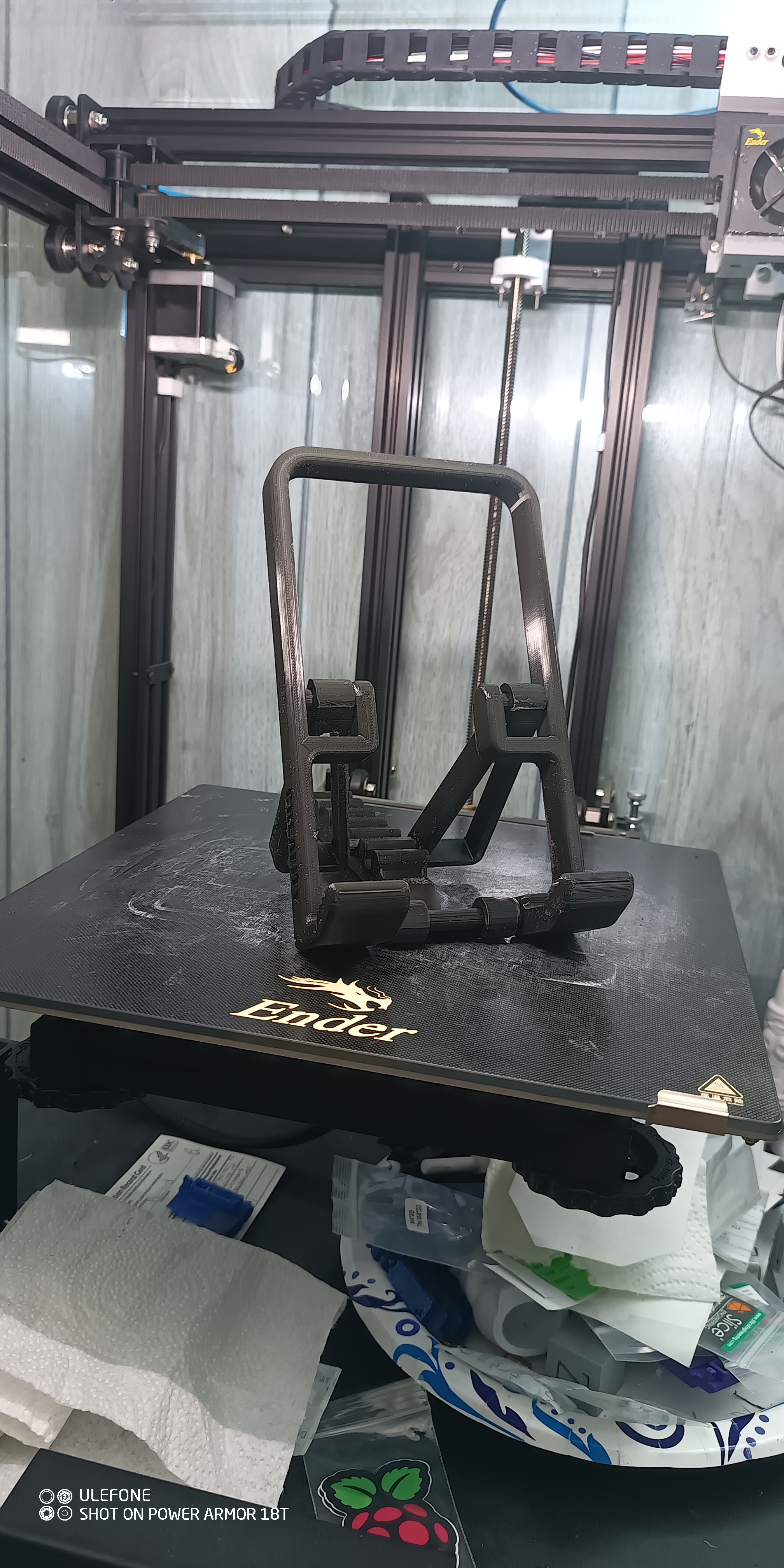 got it wet an it expanded into a tablet holder | Creality Cloud