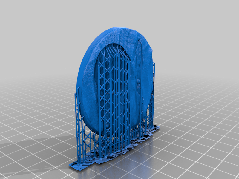 Decorative Bases Wavy sand Set | 3D models download | Creality Cloud