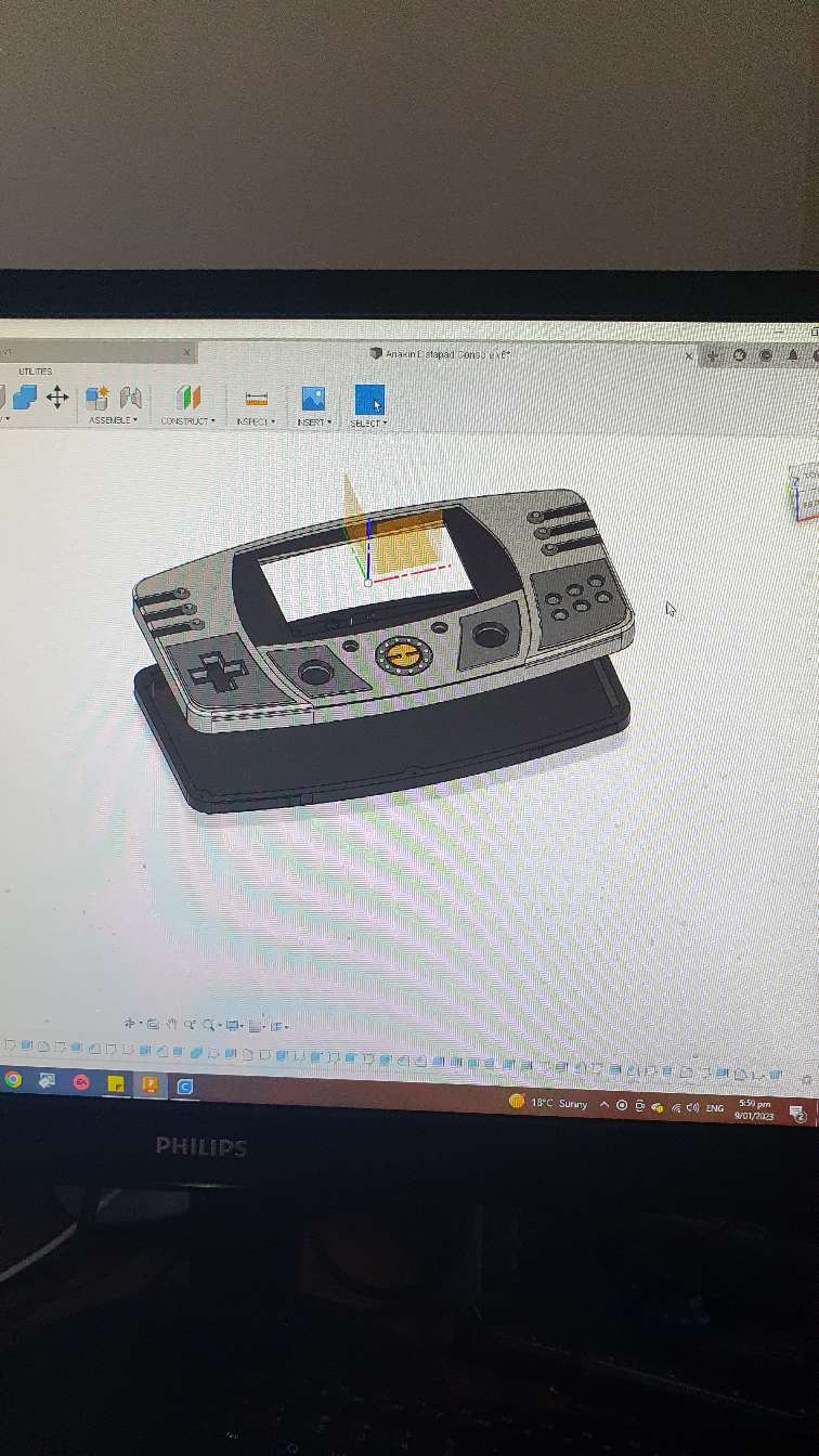 SWROTS Datapad Raspberry Pi handheld console | 3D models download ...