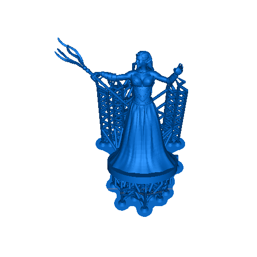 Free Characters & Creatures STL Download - Drowby Clintosaurus