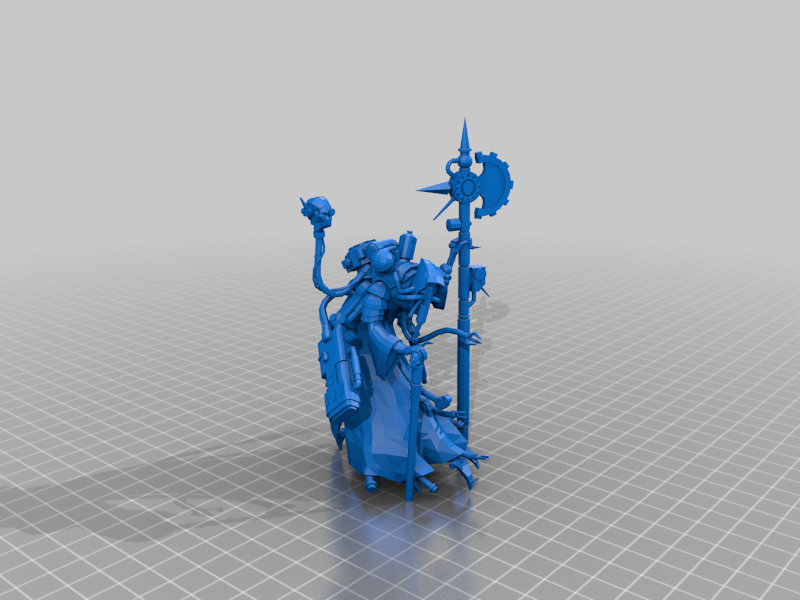 Free Other STL Download - techno priest - admech - lp - dpby SMT_M 🦊