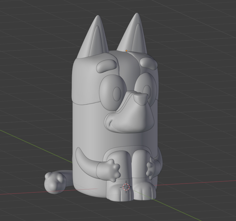 BLUEY UNSUPPORTED | 3D models download | Creality Cloud