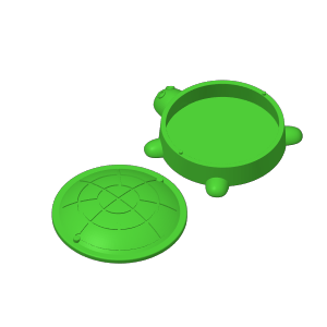 3D Printer Files | 3MF File | Turtle Sandbox | Creality Cloud