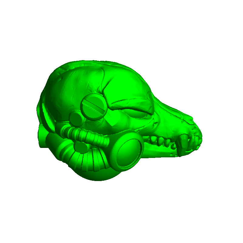 space wolf skull | 3D models download | Creality Cloud