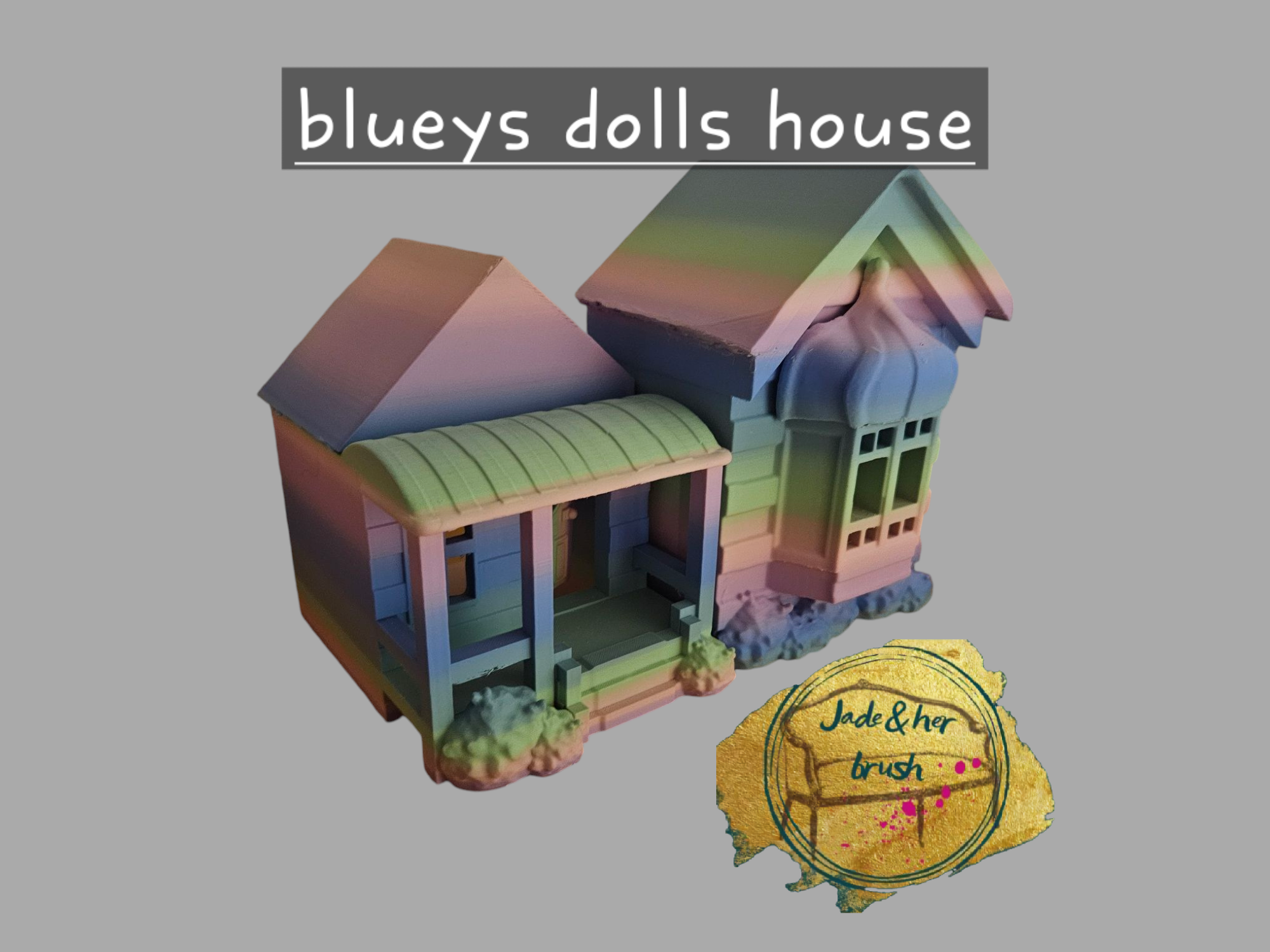 Other STL Download - bluey dolls house by Jadeandherbrush