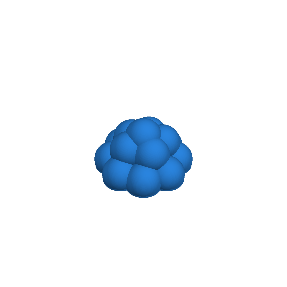 3D Printer Files | 3MF File | Modelo atómico: Rutherford | Creality Cloud