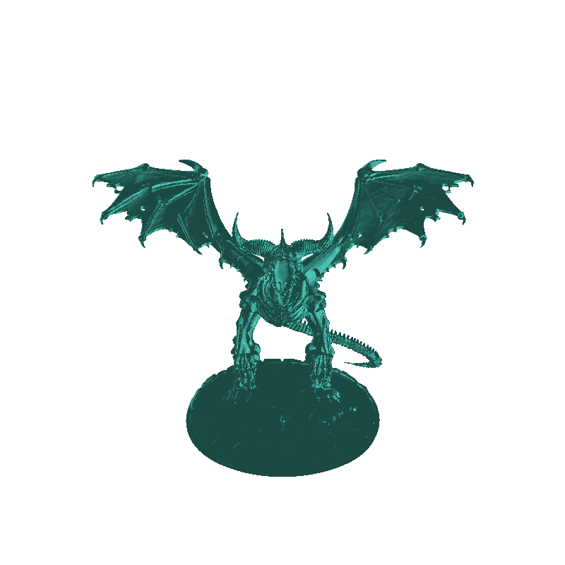 3D Printer Files | 3MF File | Dracolich (Lich Dragão) | Creality Cloud