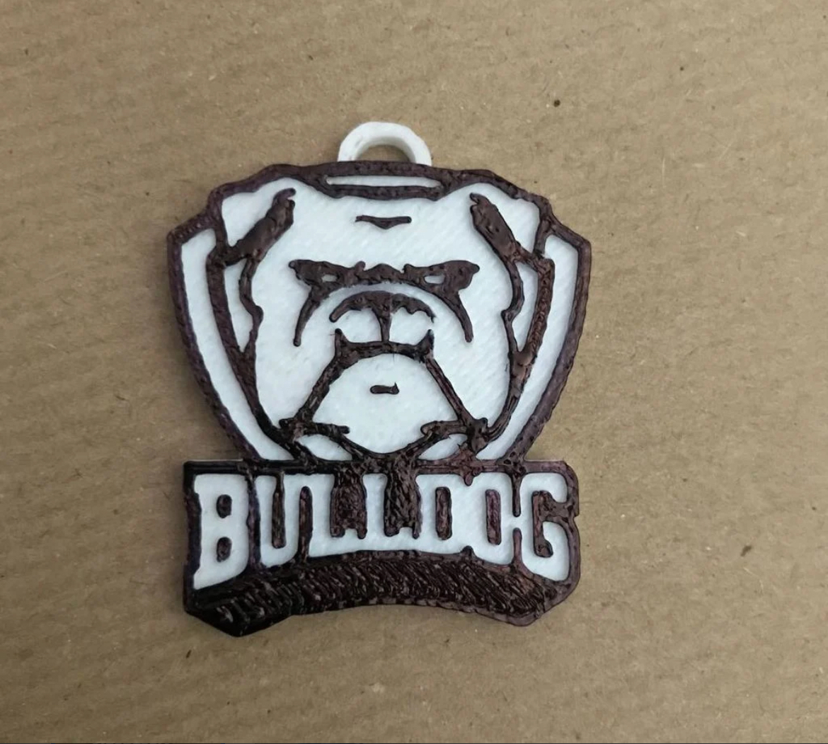 無料 Badges & Coins STL ダウンロード - English bulldog - Daniël Oosthuizen