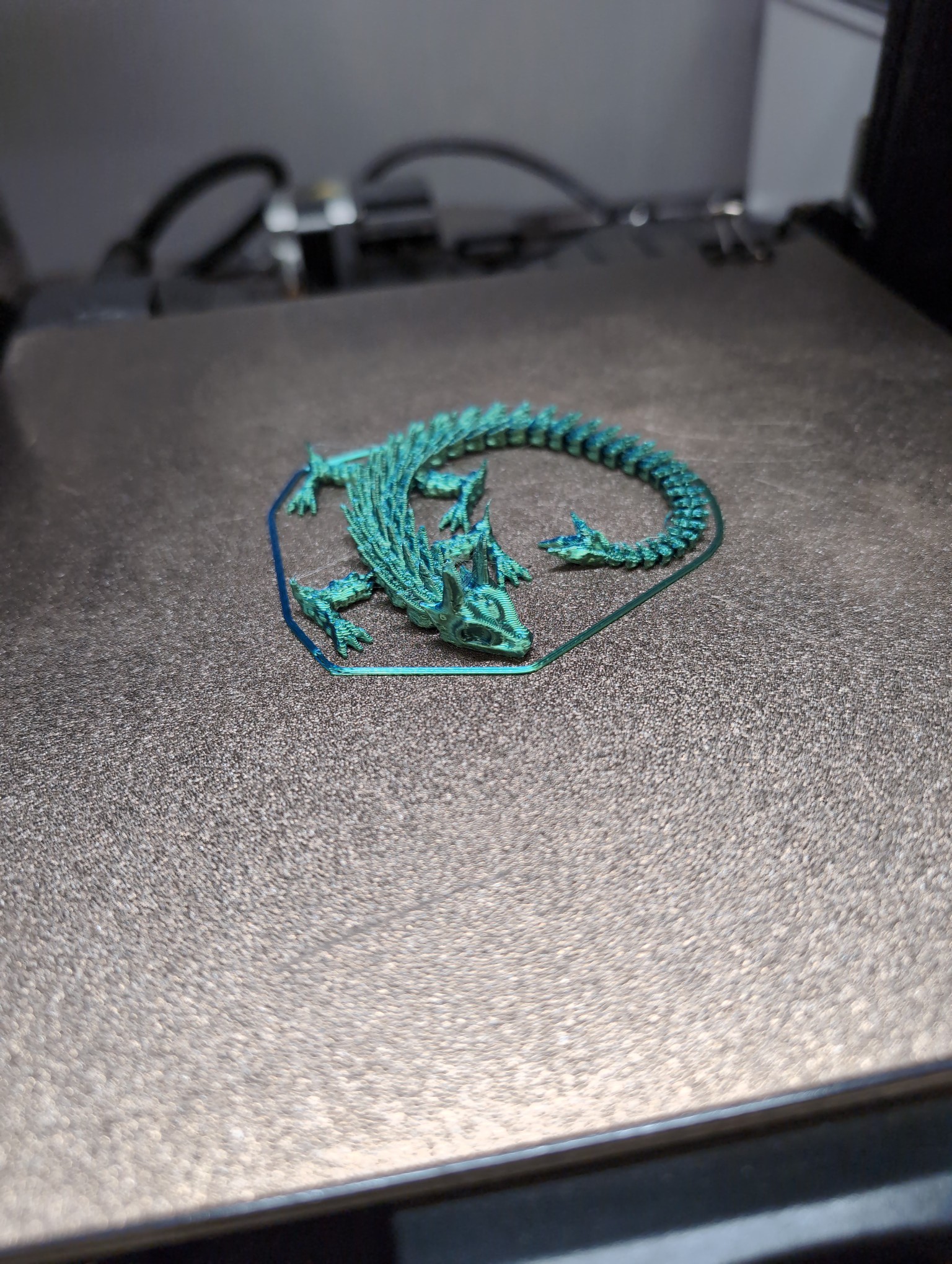 I printed this one once before in transparent green pet. g that I got some dual color green and ...