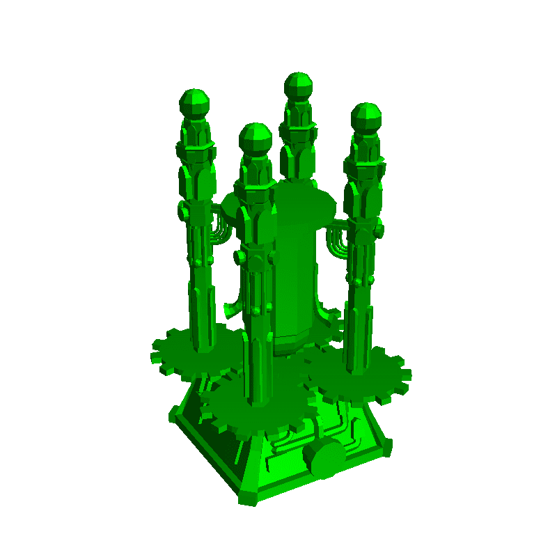 Free Miniature Games & Accessories STL Download - Void Shield Generator ...