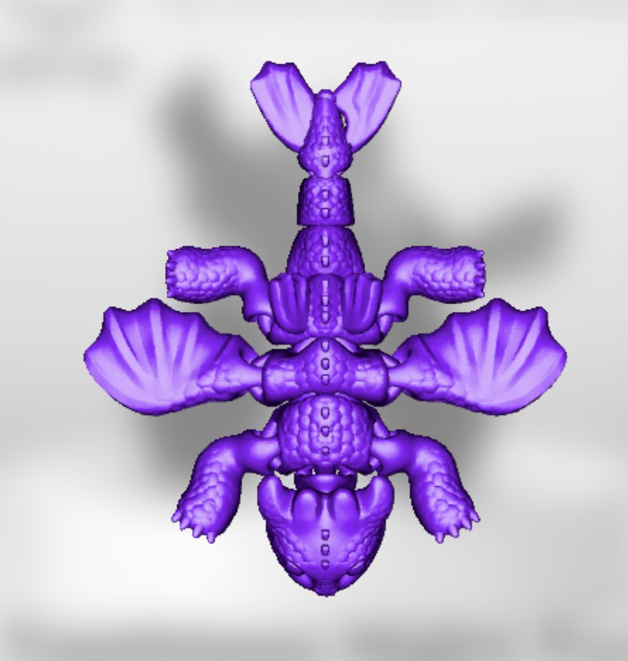 Free Characters & Creatures STL Download - Articulated toothless night ...