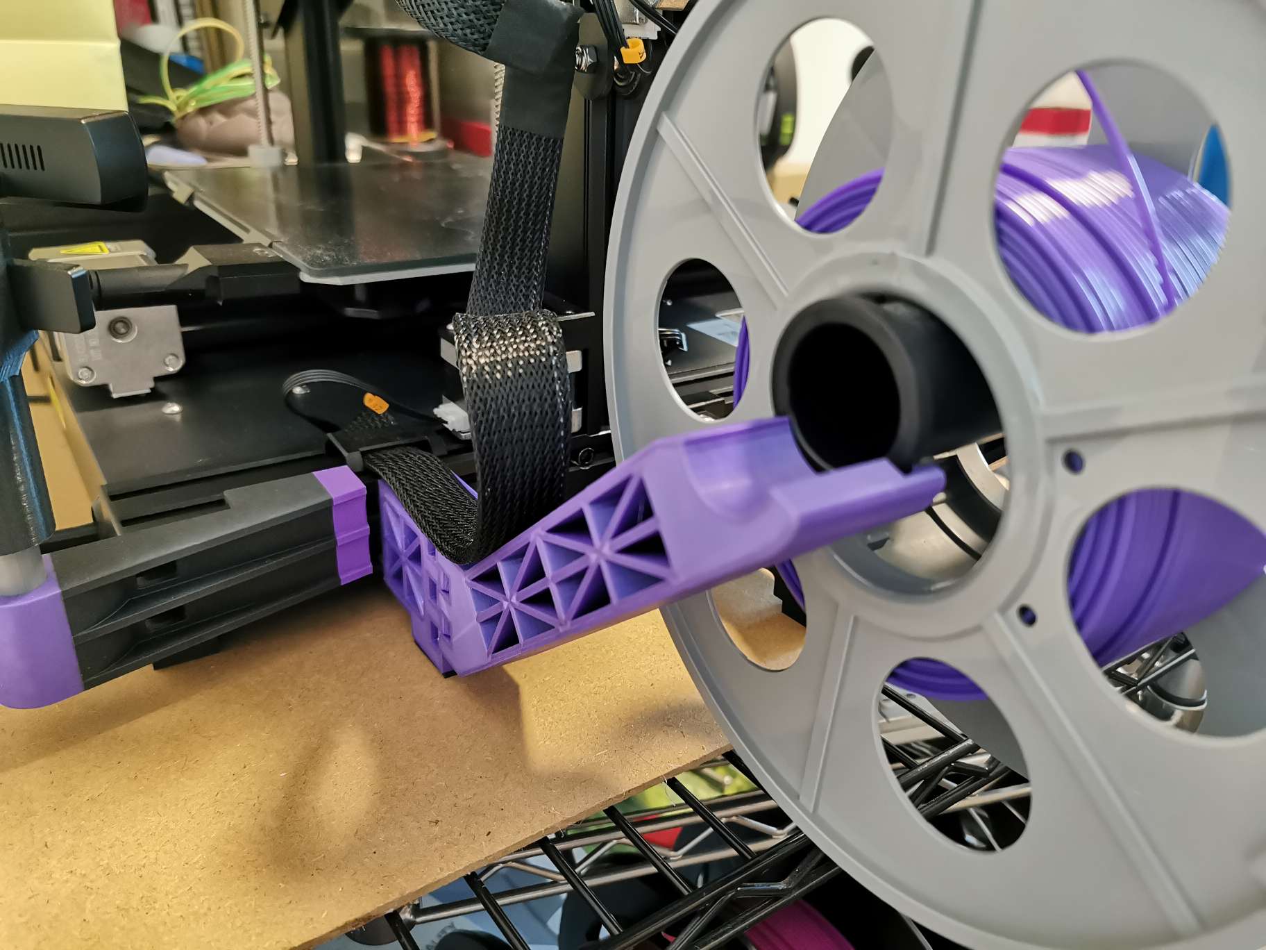 Creality CR-6 SE Spool Holder | 3D models download | Creality Cloud