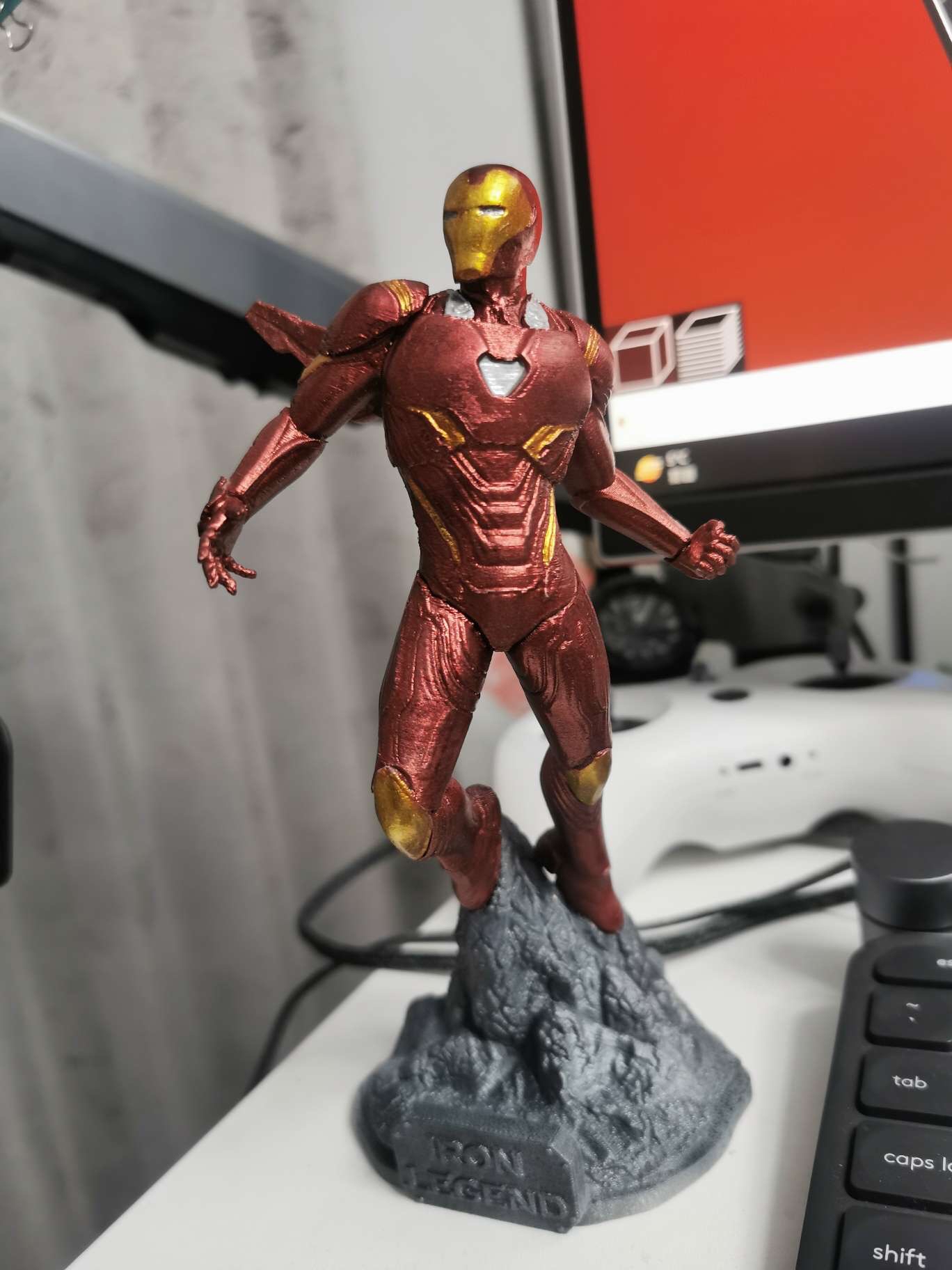 Characters & Creatures STL Download - Iron manby Didou