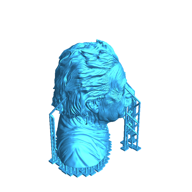ok wtf I see there hehe lol hollowed model with 3 holes in eyes I will ...