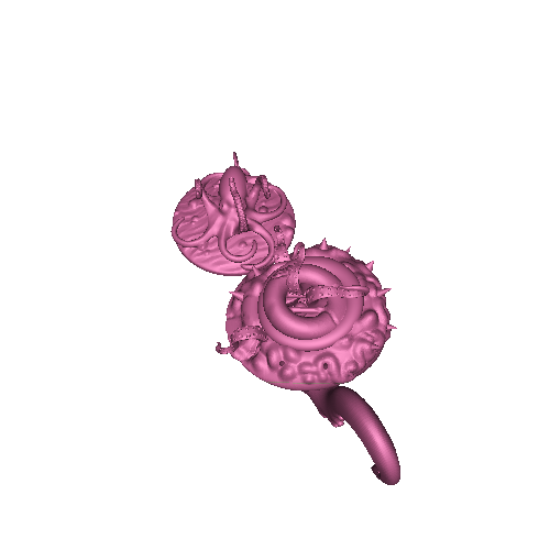 Jewelry & Accessories STL Download - Pendant & Ring “Octopus"by ...