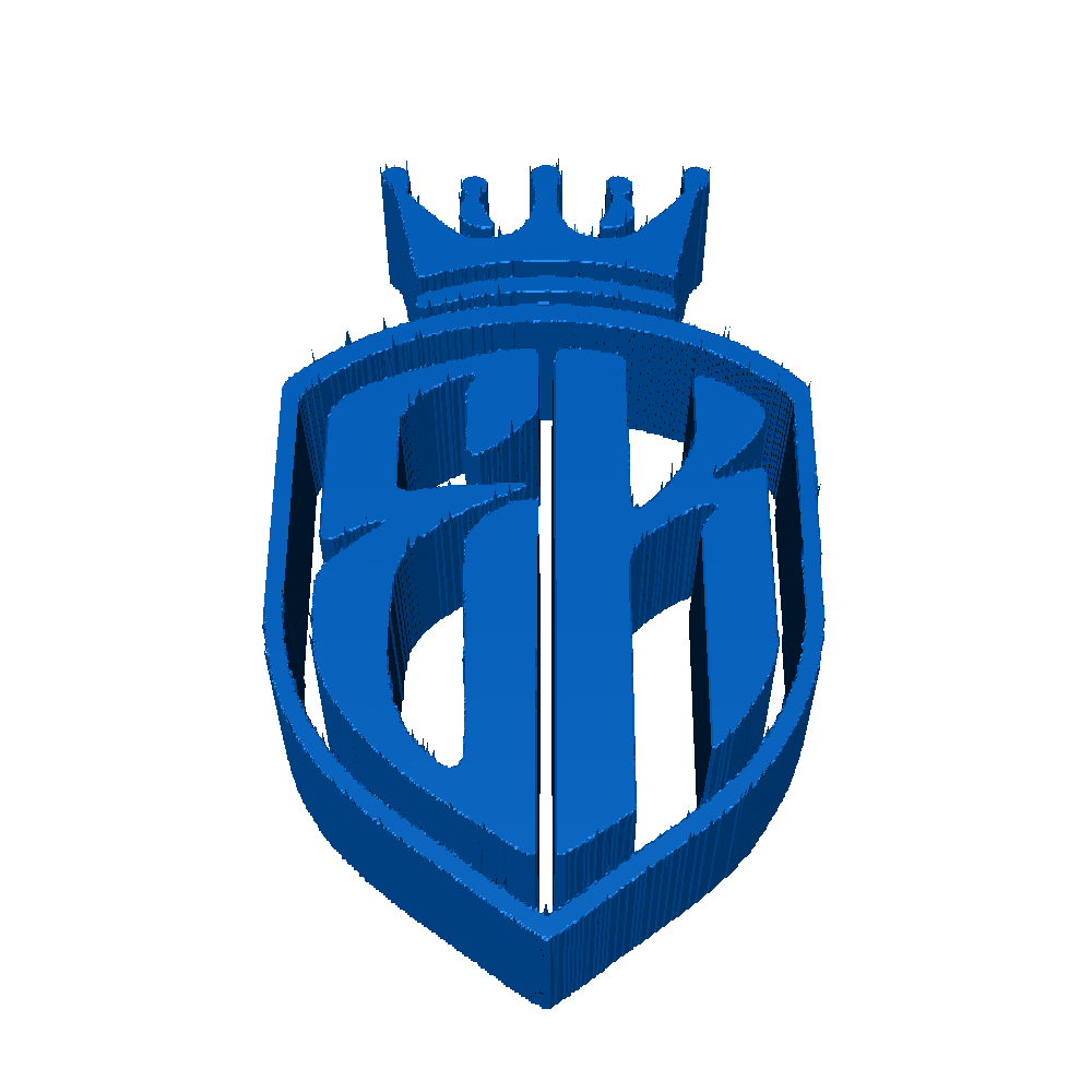 Free Badges & Coins STL Download - Electronic kingz logo by Ekingz