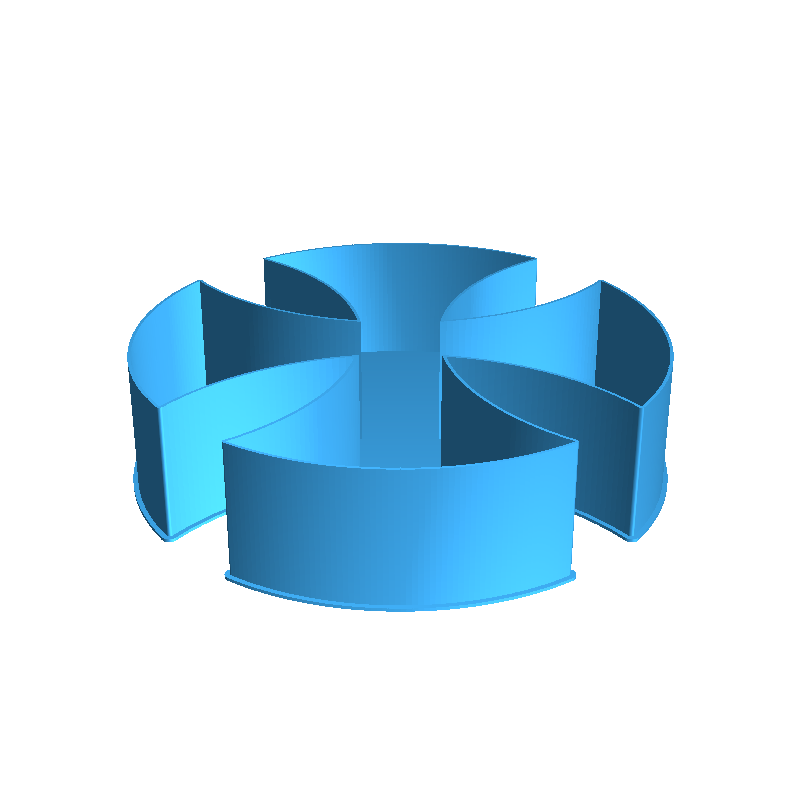 Free Props & Terrain STL Download - Rounded reamed pattée cross ...