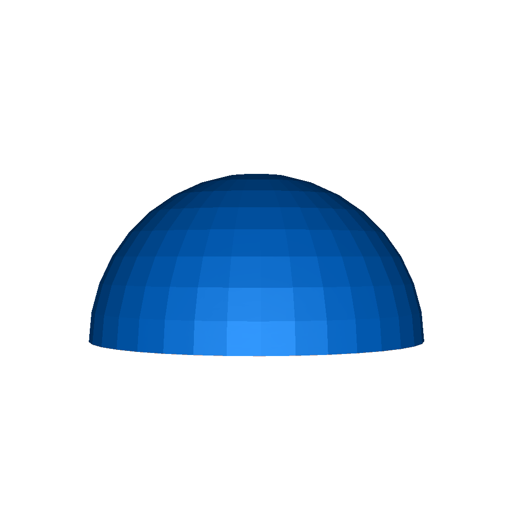 hemisphere | 3D models download | Creality Cloud