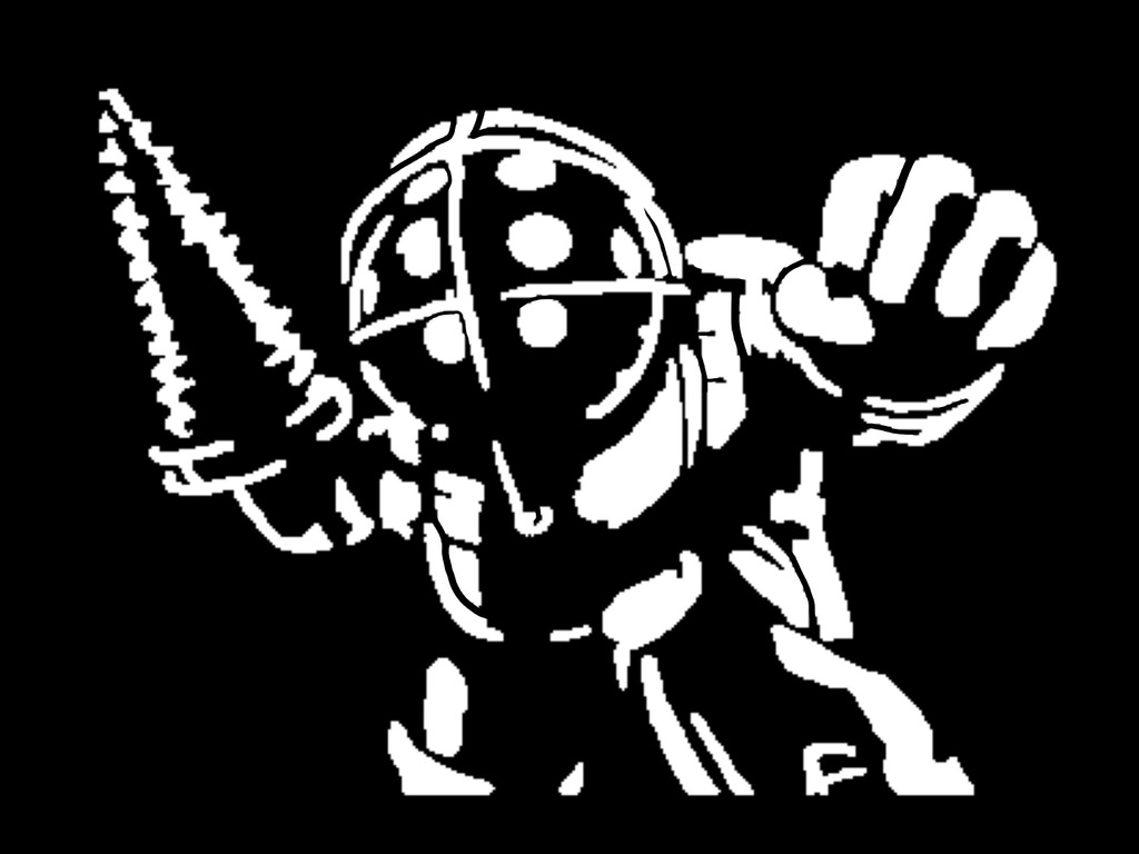 Bioshock Big Daddy Stencil | 3D models download | Creality Cloud