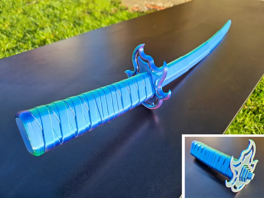 Game Props STL Download - KATANA by İbrahim Halil Çiftçi
