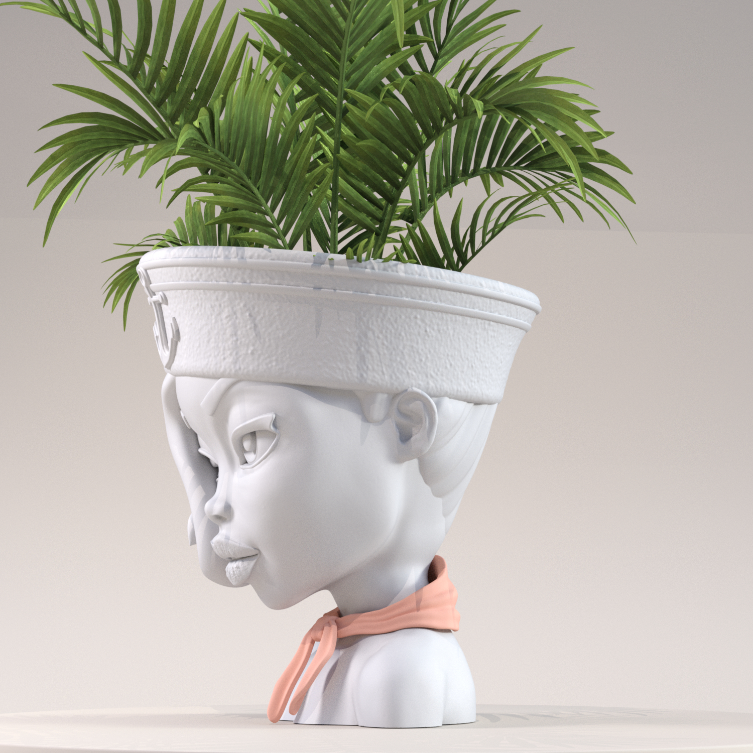 SHE-SAILOR BUST / PLANTER | 3D models download | Creality Cloud