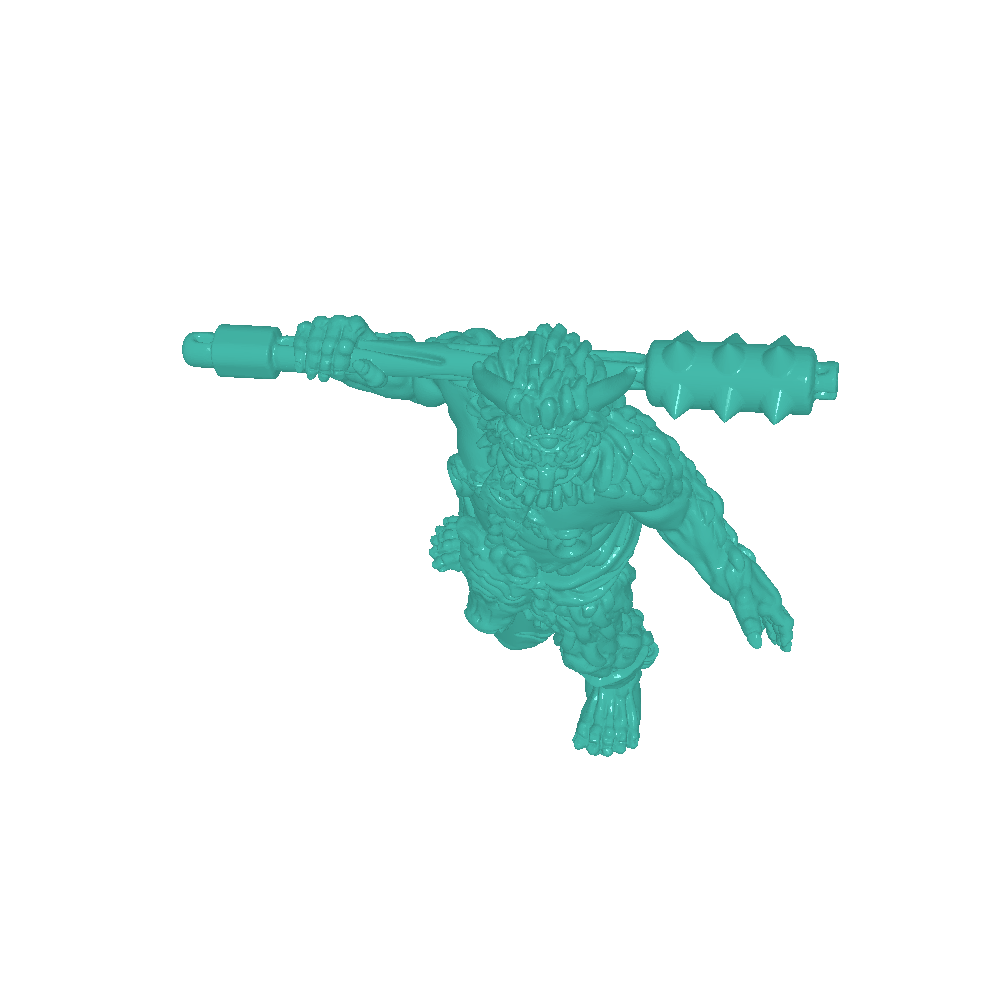 Characters & Creatures STL Download - Chinese ogreby 3Dpez