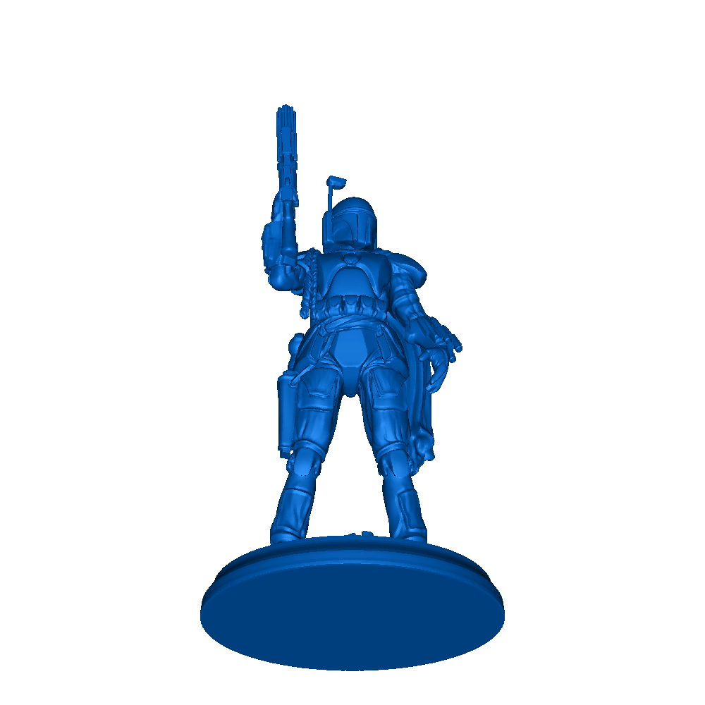 Free Characters & Creatures STL Download - Boba Fettby Commander_Echo