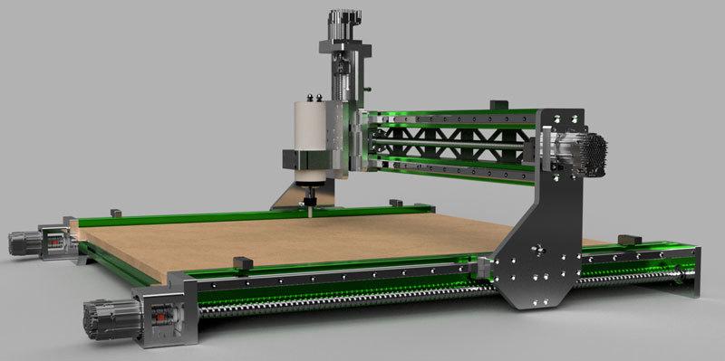 Parametric CNC Router | 3D models download | Creality Cloud