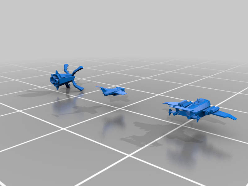 Free Other STL Download - complete ork fleet - bfg - 40kby SMT_M 🦊