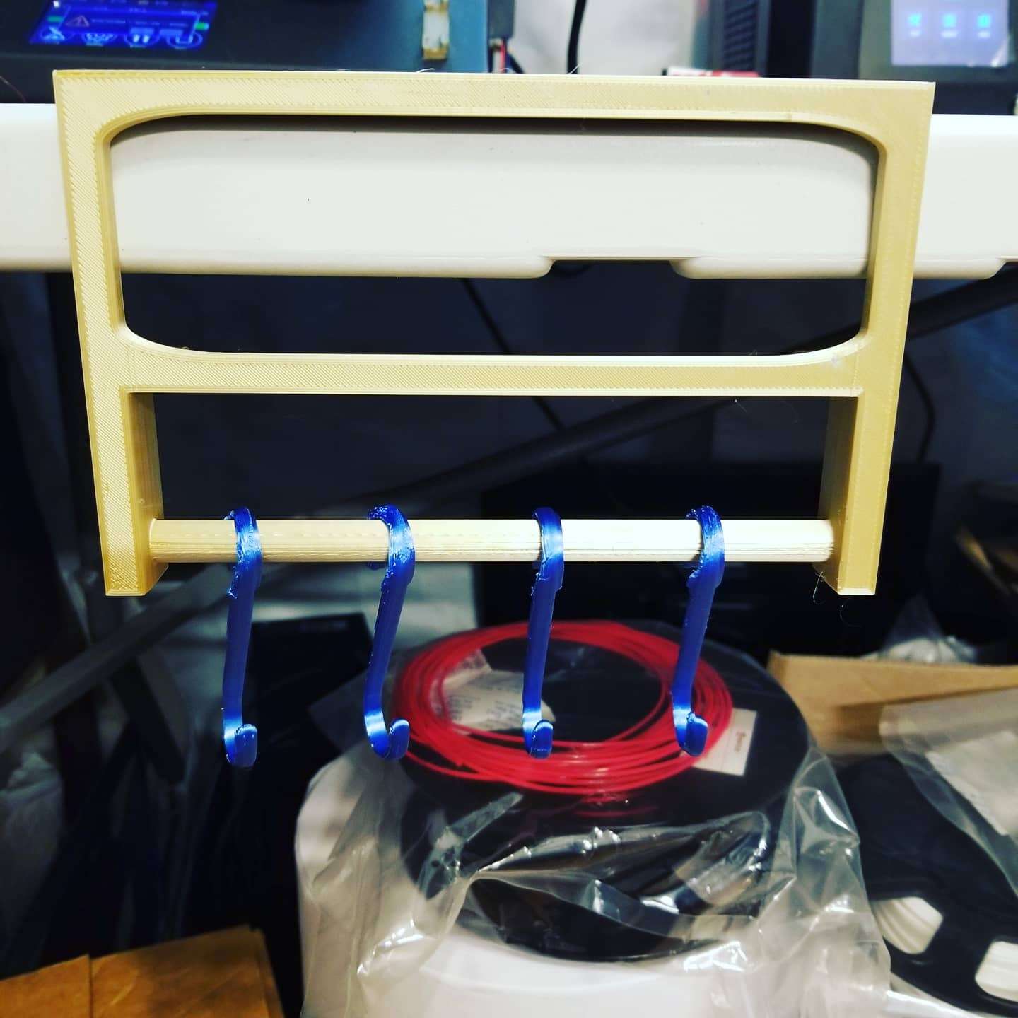 Kitchen Utensils Rack for the man cave with limited space. | Creality Cloud