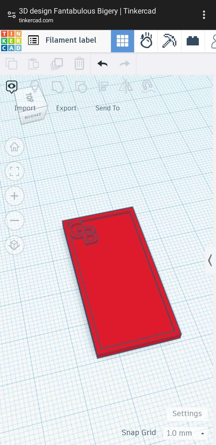 filament label | 3D models download | Creality Cloud