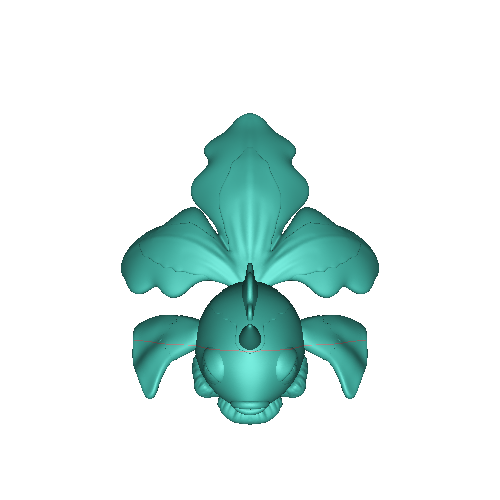 Characters & Creatures STL Download - Pokemon Goldeen #118 - Ready for ...