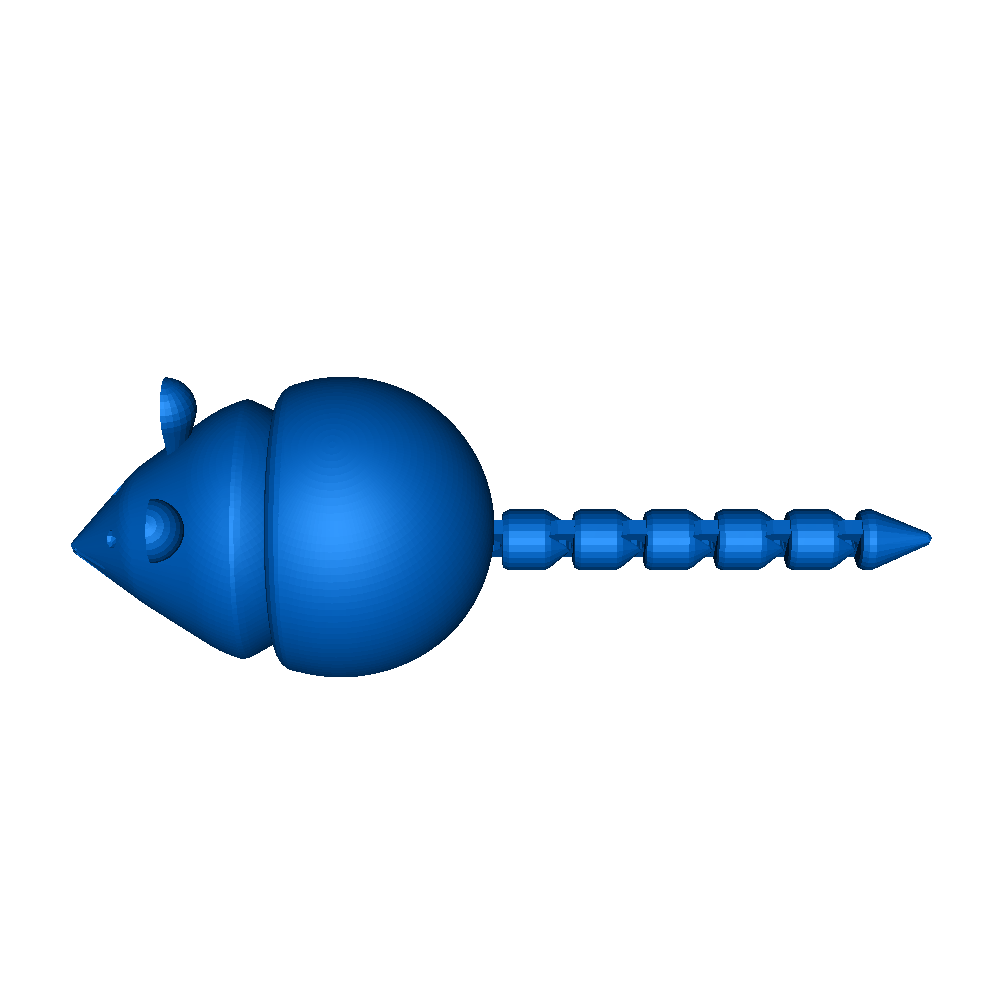 Free Other STL Download - Articulated mouseby Lizzii
