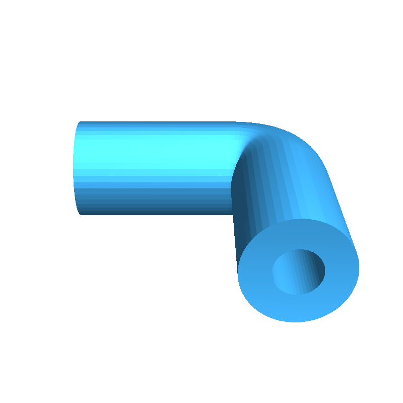 3D Printer Files | 3MF File | Round Bar L Connector | Creality Cloud
