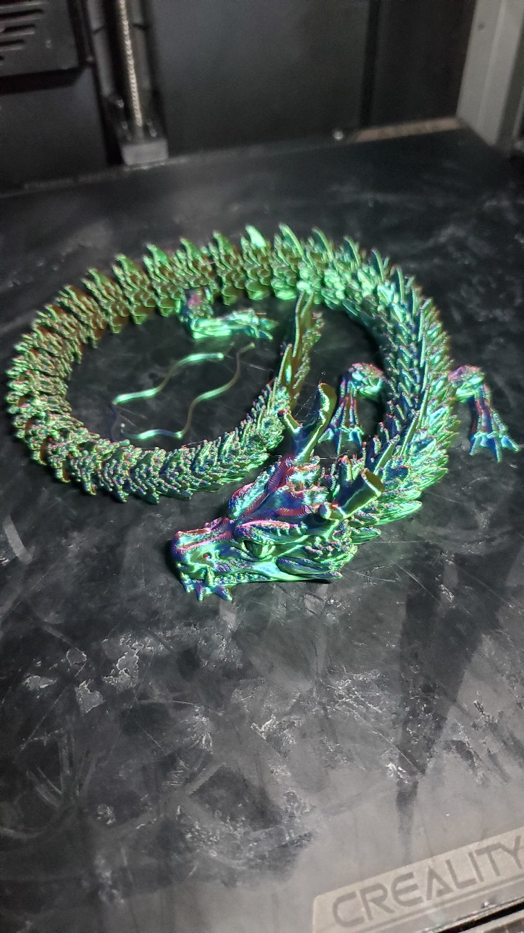 Turned out amazing! The tri-color ended up being a perfect choice. | Creality Cloud