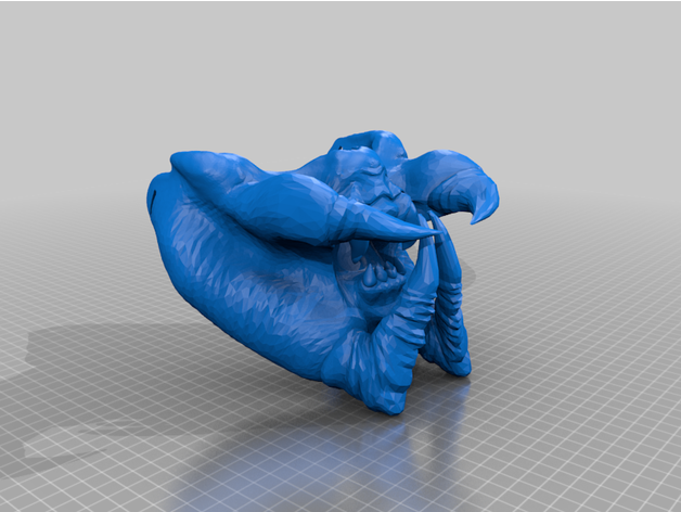 Predator Closed Mouth Mask | 3D models download | Creality Cloud