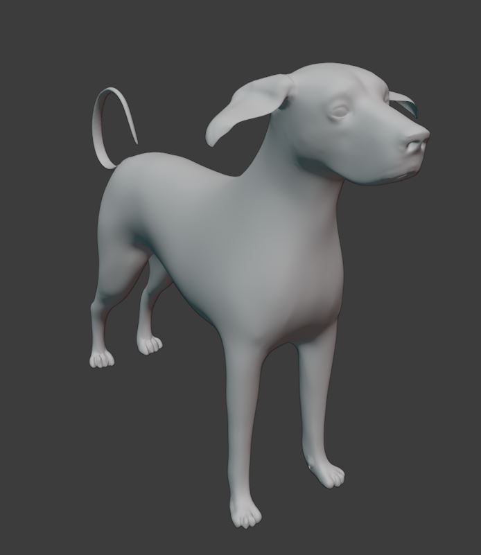 German Dog | 3D models download | Creality Cloud