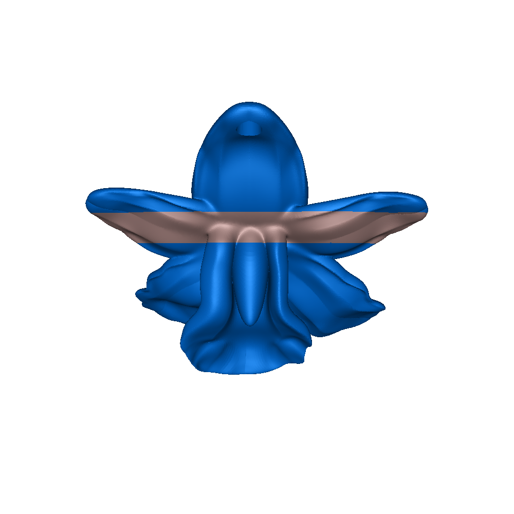 Jewelry & Accessories STL Download - orchid flower pendant by malbel studio