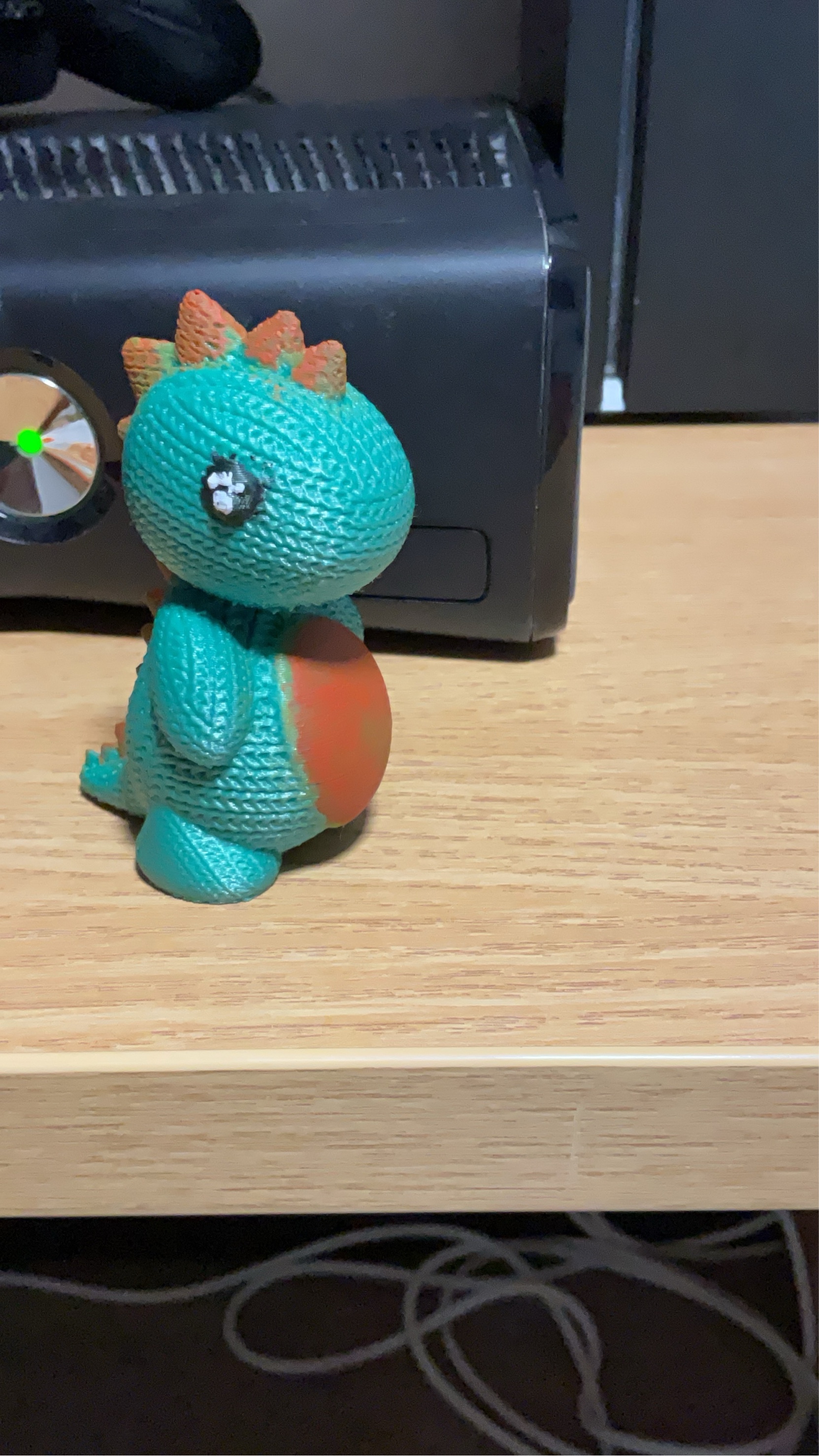 Printed well, first time painting one of my prints so it is a bit rough but printed perfectly ...