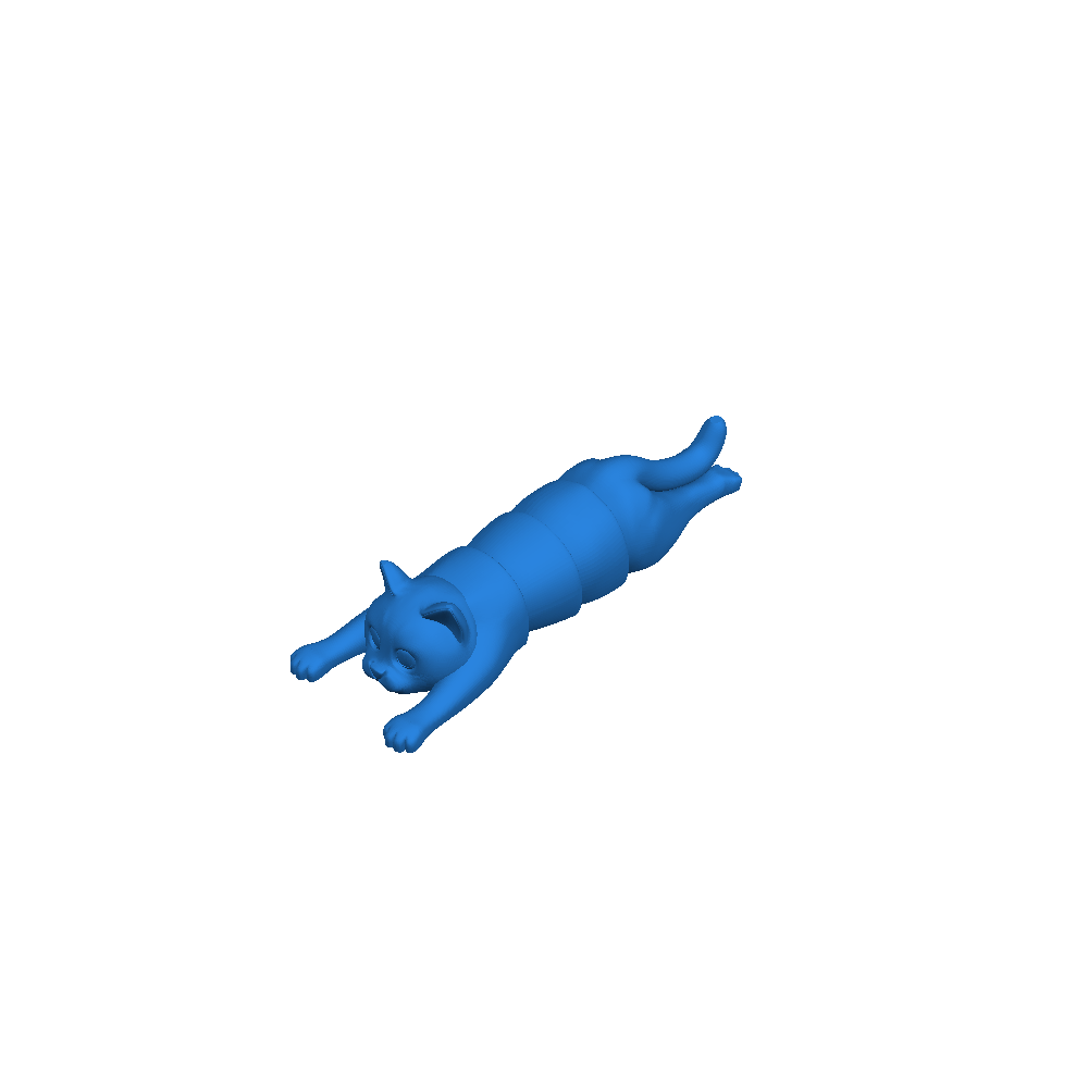 3D Printer Files | 3MF File | cat flexi | Creality Cloud