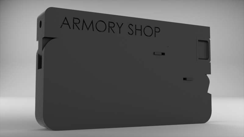 card gun | 3D模型下载 | 创想云