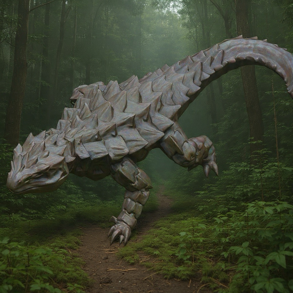 3D Printer Files | 3MF File | Lizard Armoured Articulated Look ...