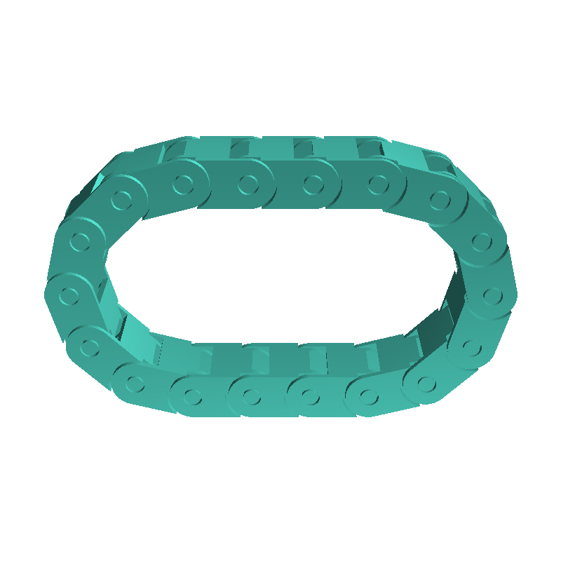 Free Tools & Spare Parts STL Download - Mini Cable Chainby SYKEngineering