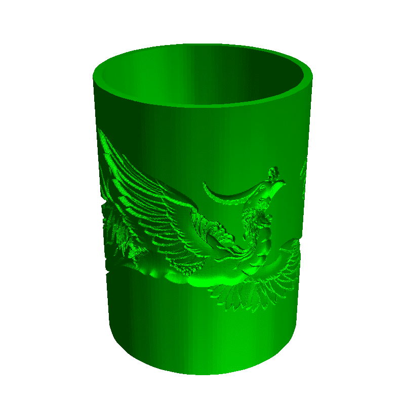 Free Digital Art STL Download - Brundy's Phoenixby Kaleb Brunmeier