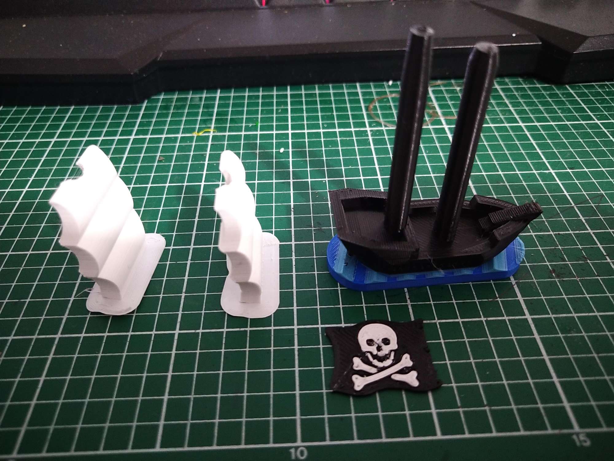 Pirate ship tokens for Forgotten Waters board game | 3D models download ...