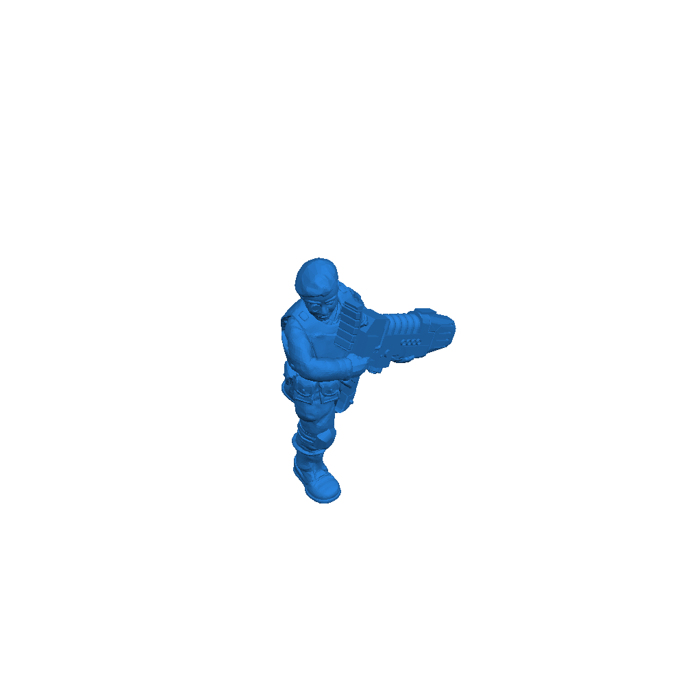 Free Characters & Creatures STL Download - Soldados by Finsh Awm